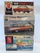 THREE VINTAGE MODEL KITS - USED - Shackelton Auctions Inc.