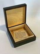 INDIGENOUS CARVED WOODEN BOX - Shackelton Auctions Inc.