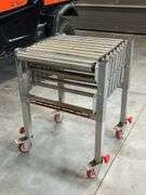 KING EXTENDABLE ROLLER TABLE - Shackelton Auctions Inc.