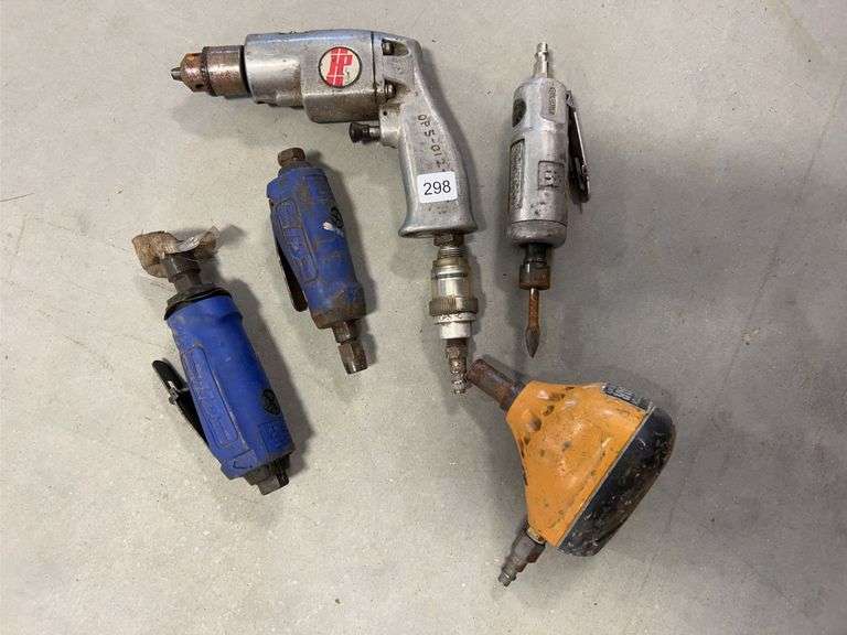 GROUP OF AIR-POWERED TOOLS - Shackelton Auctions Inc.