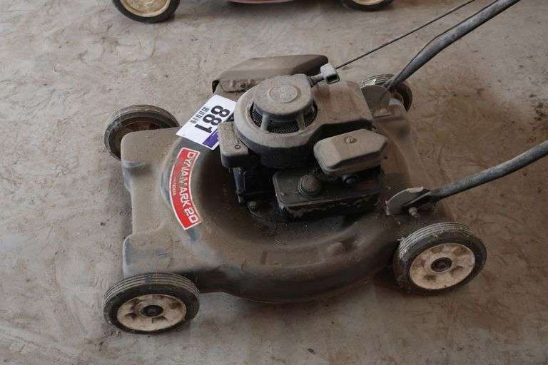 DYNAMARK 3.5 HP PUSH MOWER - Shackelton Auctions Inc.