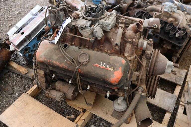 1972 CHEVROLET 366 CI TRUCK MOTOR - Shackelton Auctions Inc.
