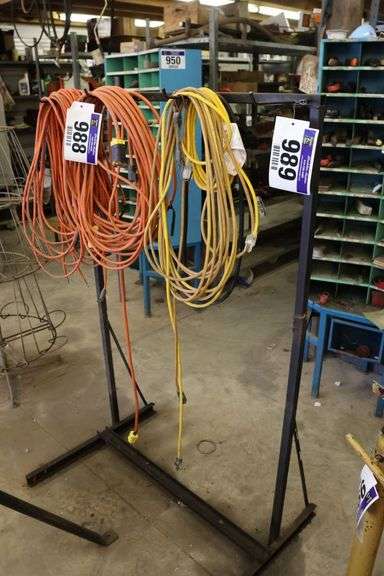 METAL CORD RACK - Shackelton Auctions Inc.