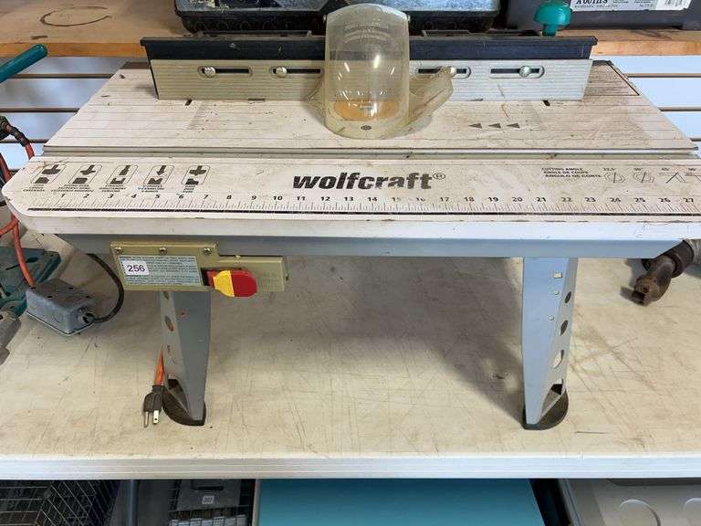 WOLFCRAFT ROUTER TABLE - Shackelton Auctions Inc.