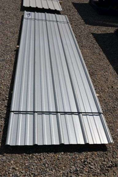 10 SHEETS OF TUFF-RIB 29GA METAL GALVALUME - Shackelton Auctions Inc.