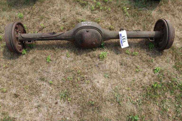 1955-57 CHEVROLET REAR AXLE - Shackelton Auctions Inc.