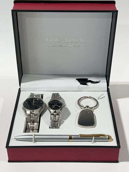 LOUIS DELON WATCH SET - Shackelton Auctions Inc.