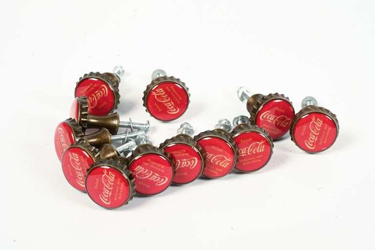 DRINK COCA-COLA DRAWER PULLS - Shackelton Auctions Inc.