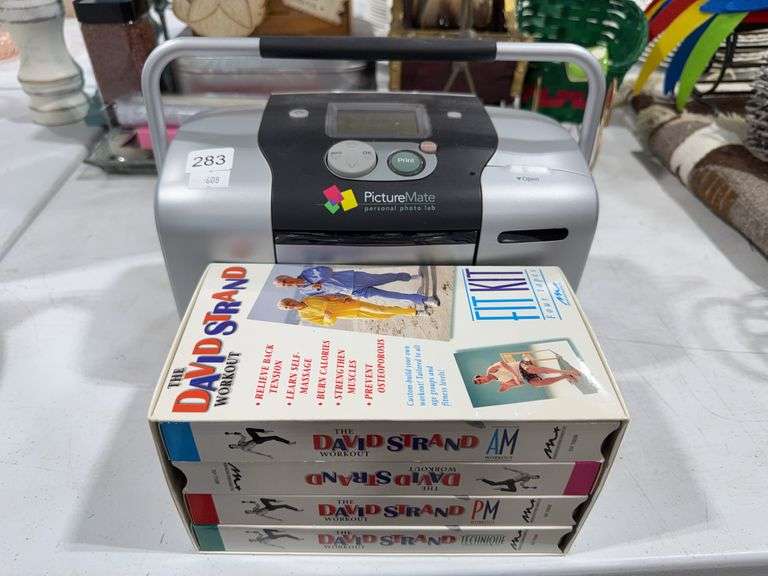 PICTURE MATE PERSONAL PHOTO LAB & WORKOUT VHS TAPES - Shackelton ...