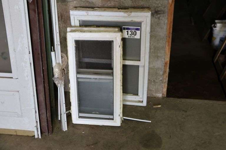 2 SMALL WINDOWS - Shackelton Auctions Inc.