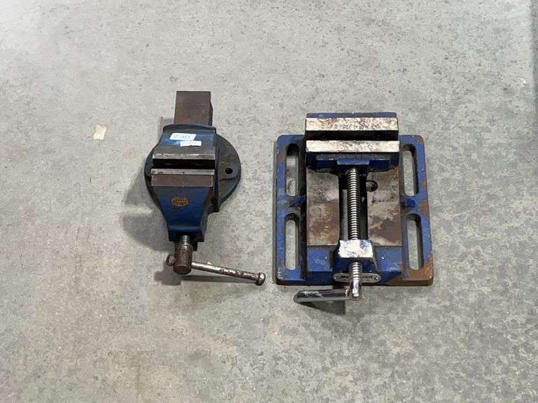 2 1/2" AND 4" TABLE VICES - Shackelton Auctions Inc.