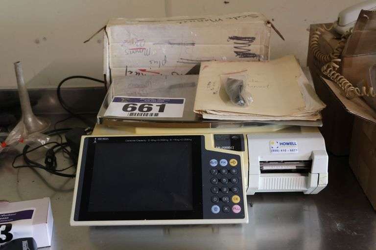 HOWELL LABEL PRINTING SCALE - Shackelton Auctions Inc.