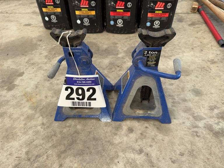 2 - 2 TON JACKS - Shackelton Auctions Inc.