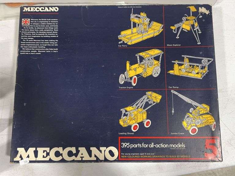 MECCANO PARTS SET - Shackelton Auctions Inc.