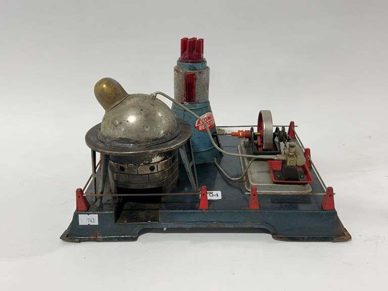LINMAR TOYS AUTOMATIS REACTOR STEAM ENGINE - Shackelton Auctions Inc.