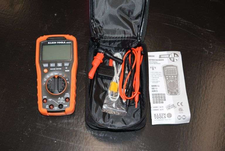 KLEIN TOUGH METER MM600 DIGITAL MULTIMETER - Shackelton Auctions Inc.