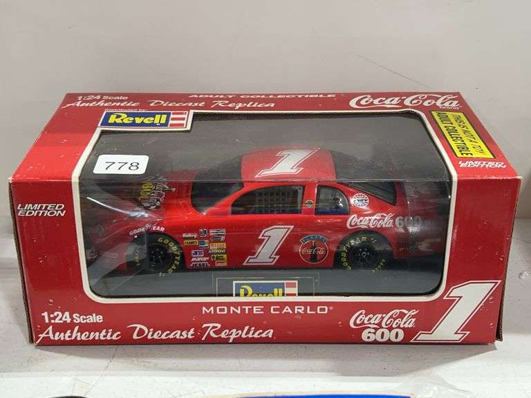 REVELL NASCAR NO. 1 STOCK CAR 1/24 - Shackelton Auctions Inc.