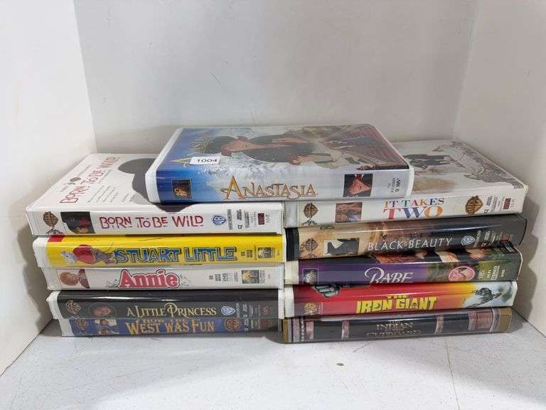 ELEVEN ASSORTED VHS MOVIES - Shackelton Auctions Inc.