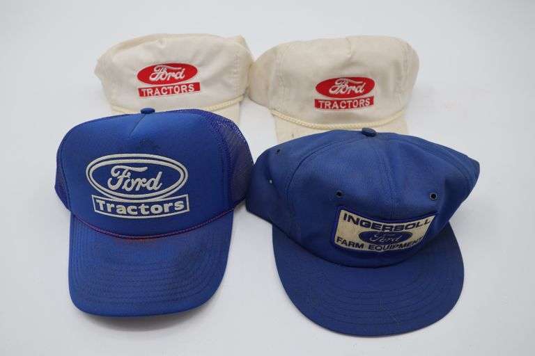 FOUR FORD TRACTOR HATS - Shackelton Auctions Inc.