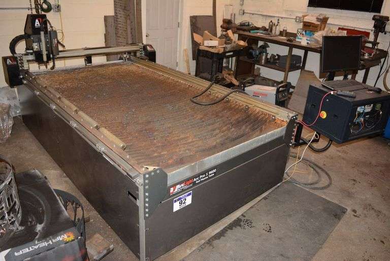 CNC PLASMA CUTTER WITH 4X8 PLASMA TABLE-NEW in 2021 for over $46,000.00 ...