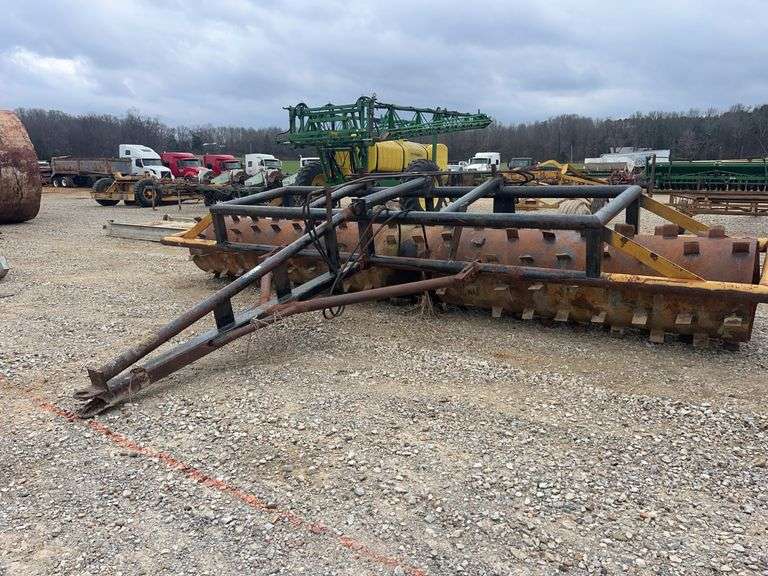 Dennis 20' Pull Type Stubble Roller - Witcher Farms Inc