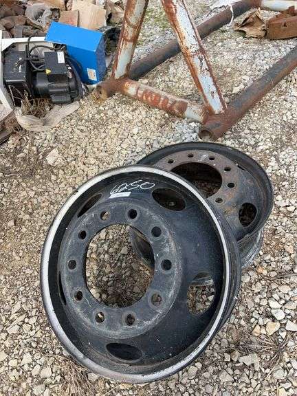 (2) 10 Hole Rims - Witcher Farms Inc