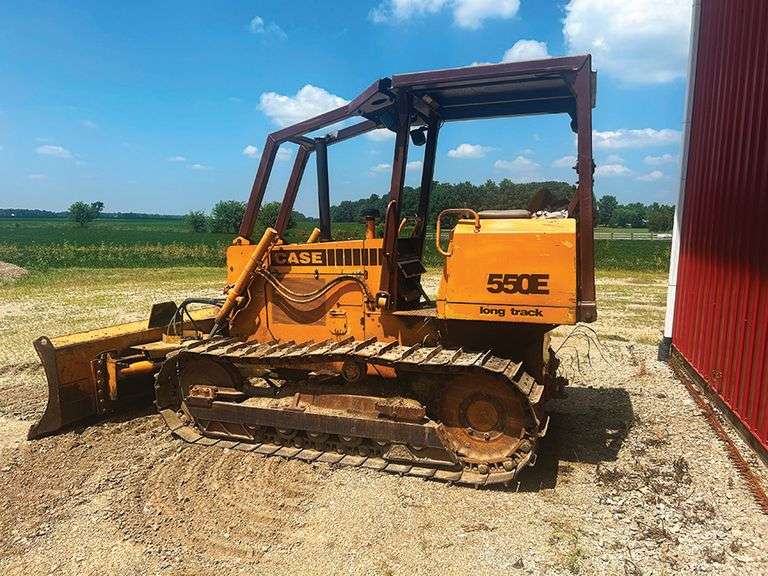 1992 Case 550E long track dozer - Wilson National LLC