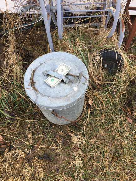 Hose Reel, Bar Stools, Orange Cone, 5 Gallon Galvanized Bucket - Wolfe ...