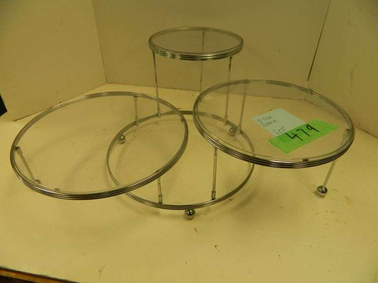 3 - Tier Stand - Wolfe Auction & Realty, LLC