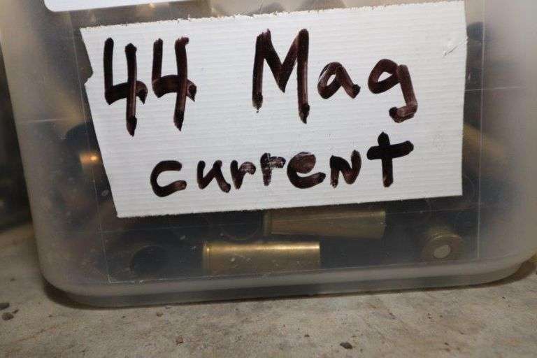 44 Mag Empty Brass - Reloading Supplies - Wolfe Auction & Realty, LLC