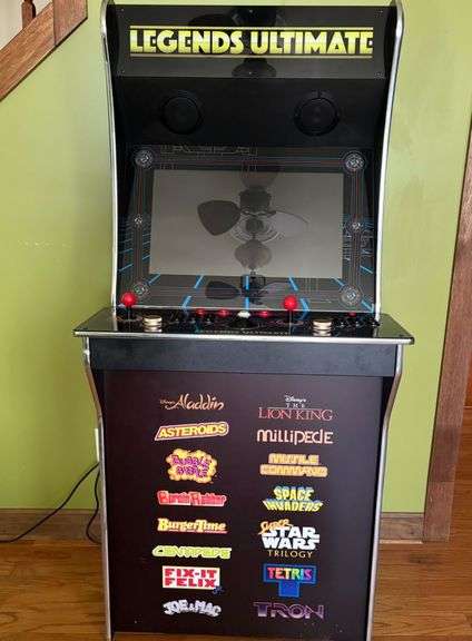 Legends Ultimate Arcade Game - 30” X 21” X 66” - Wolfe Auction & Realty ...