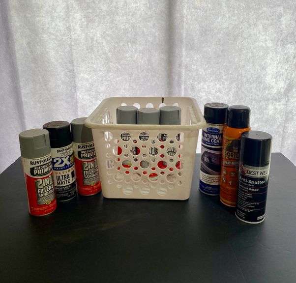 Spray Paint & Adhesive - Wolfe Auction & Realty, LLC