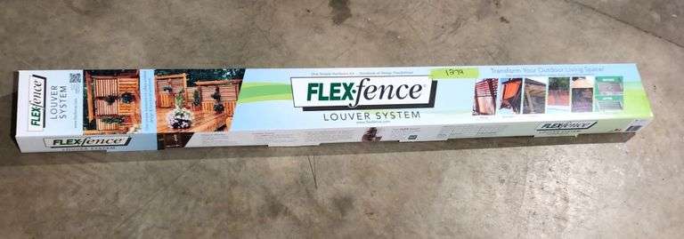 FLEX FENCE KIT - LOUVER SYSTEM - Wild Rose Auction Services