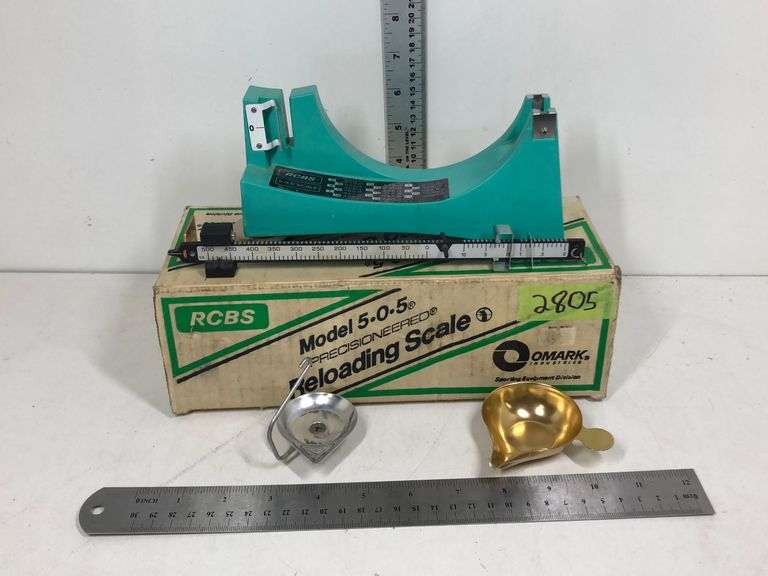 RCBS MODEL 5.0.5 RELOADING SCALE - Wild Rose Auction Services
