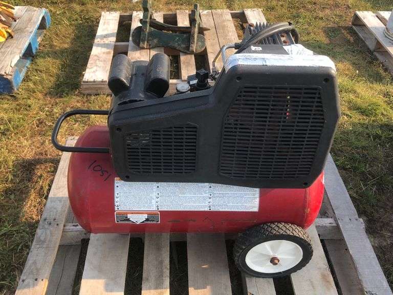 COLEMAN POWERMATE 20GAL, 120V, 5HP AIR COMPRESSOR. MODEL # CP0502013 ...