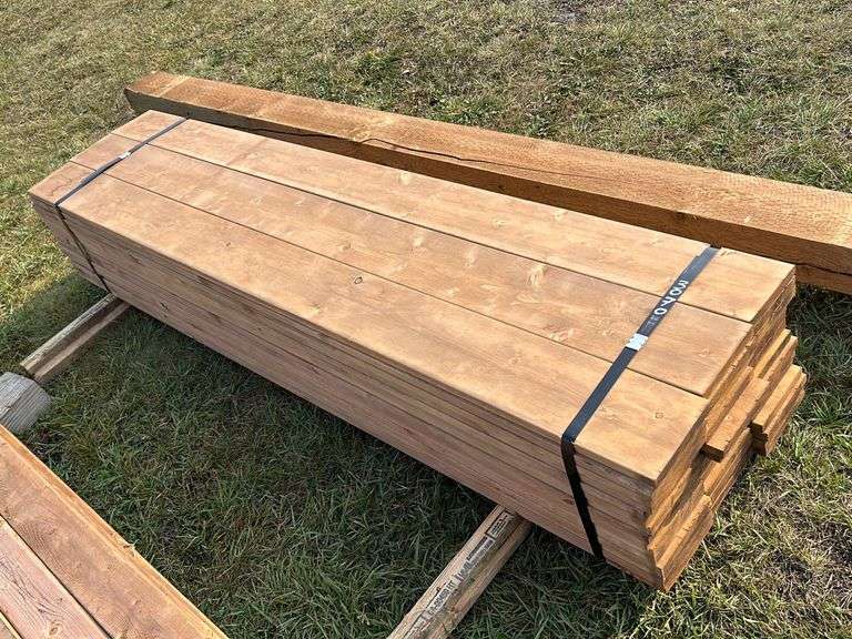 1" X 5.5" LUMBER, Approx. 6', Approx. 45 PCS - Wild Rose Auction Services