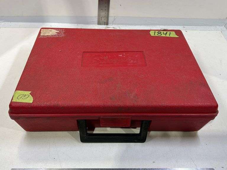 SNAP-ON AIR HAMMER CHISEL SET, SN 44458, MOD# PH50D, W/ 4 CHISELS ...