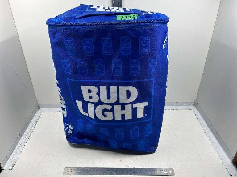Bud light 24 Can Cooler Case - Wild Rose Auction Services