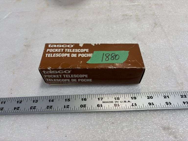 Tasco Pocket Telescope 25x30mm - Wild Rose Auction Services