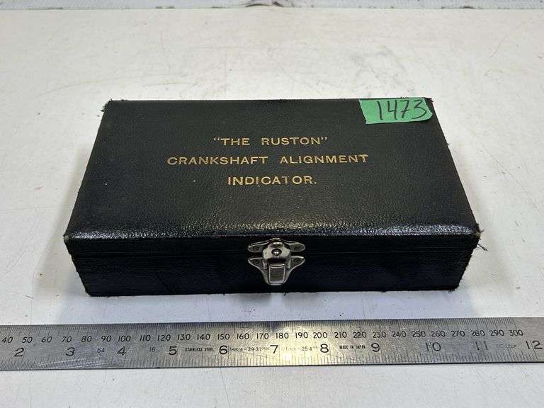 "The Ruston" Crankshaft Alignment Indicator kit - Wild Rose Auction ...