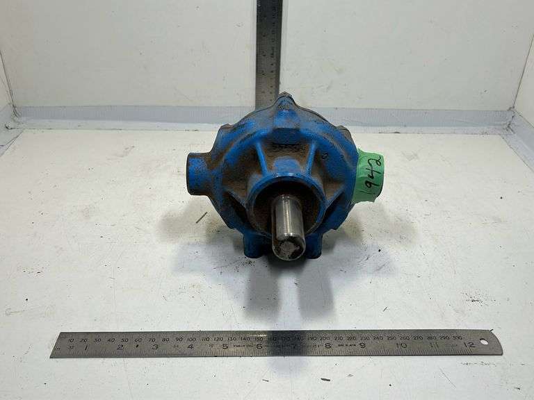 Hypro 7700C Roller Pump, cast iron, ~ 7"x8" - Wild Rose Auction Services