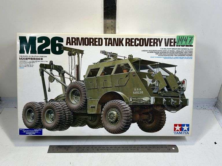 MZ6 Armored Tank Recovery Vehicle model kit, 1/35 scale, Complete Model ...