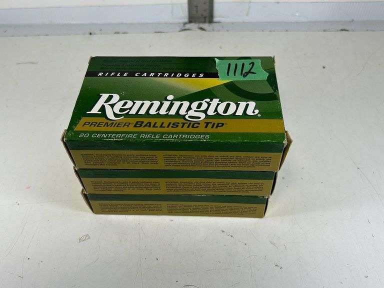 3 - Remington Premier Ballistic Tip 280 Rem Centerfire Rifle Cartridges ...