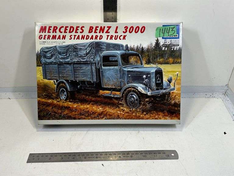 Italeri Mercedes Benz L 3000 German Standard model truck kit - Wild ...