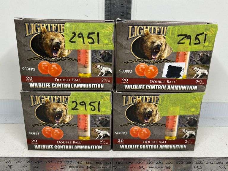 Lightfield 20 Ga 2 3/4" Wildlife Control Ammunition ~ 20 Rounds - Wild ...