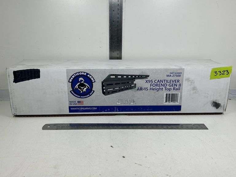 Manticore Arms X95 Cantilever Forend Gen II AR-15 High top Rail - Wild ...