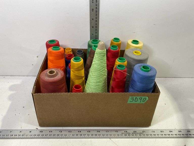 Assorted Sewing String - Wild Rose Auction Services
