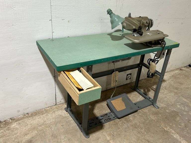 Premier Industrial Sewing Machine w/ Motor - Wild Rose Auction Services