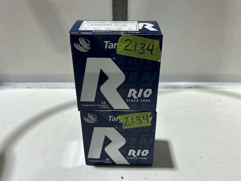 Rio Target Load 12 Ga 2 3/4'' Shotgun Shells ~ 50 rounds - Wild Rose ...