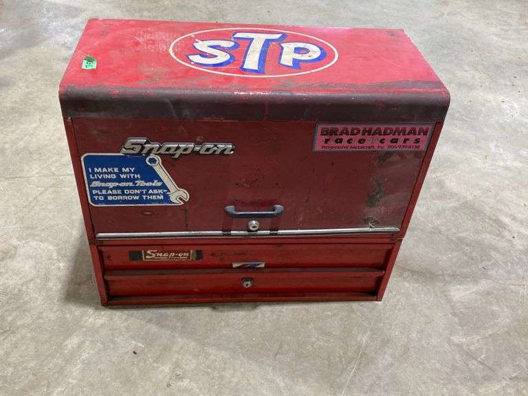 6 Drawer Snap On Tool Box w/ Assorted Tools Inside - Wild Rose Auction ...